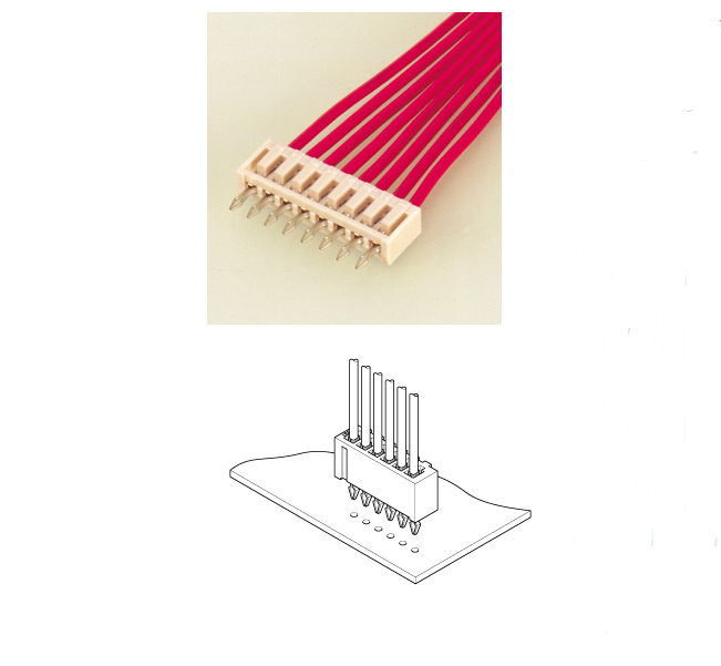 2.5mm Pitch SCN connector Wire to Board Crimp Connectors Crimp style ...