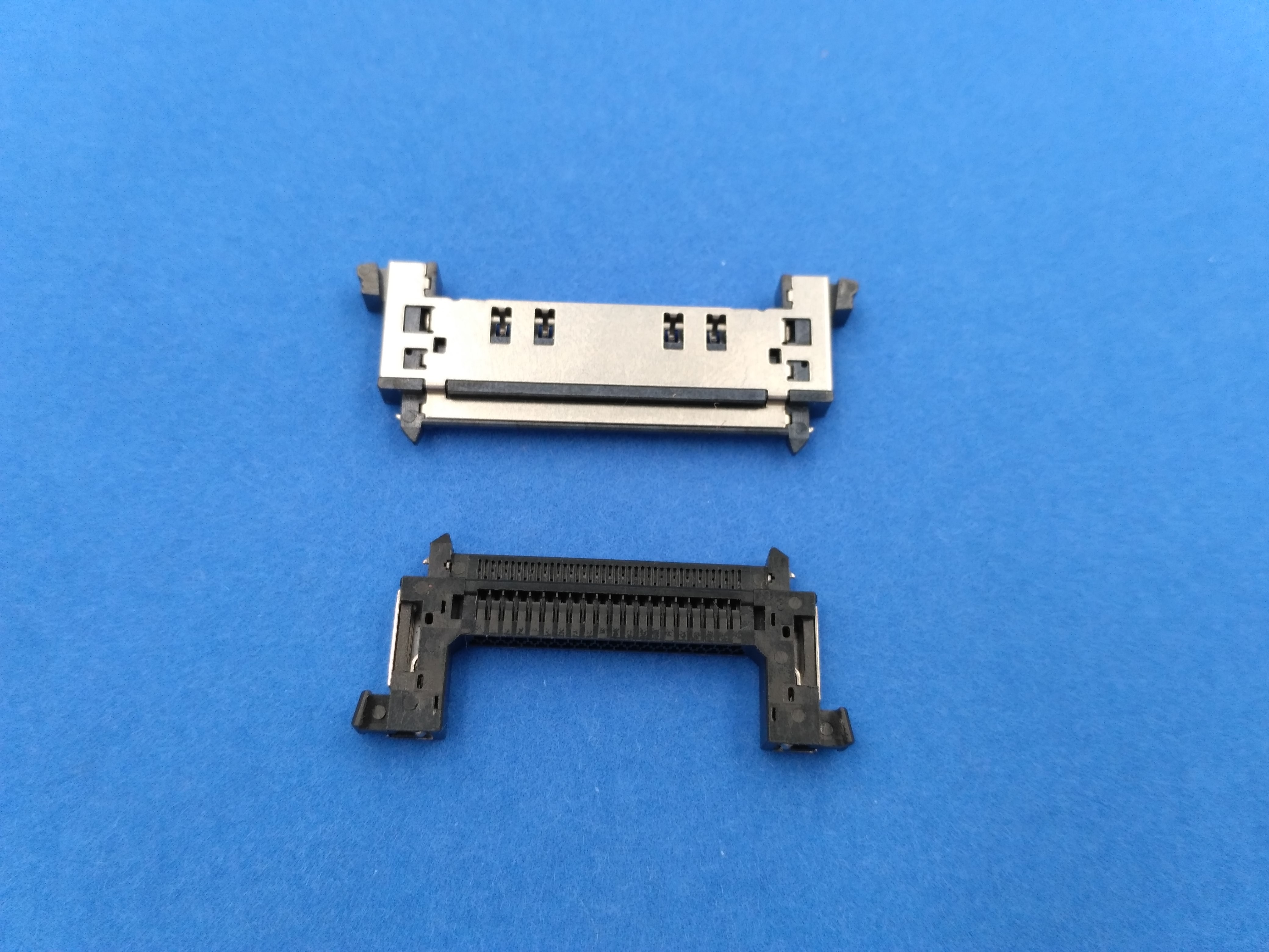 0.5mm Pitch FPC FFC Connector , LVDS Connector For 0.20mm Thickness FFC ...